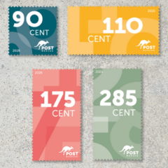 Neue Briefmarken Dauerserie - PostModern